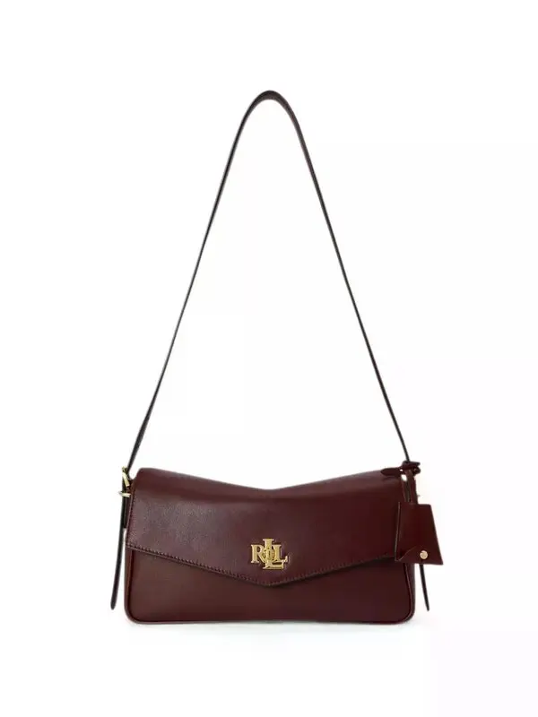 Ralph Lauren Logo-plaque Leather Shoulder Bag
