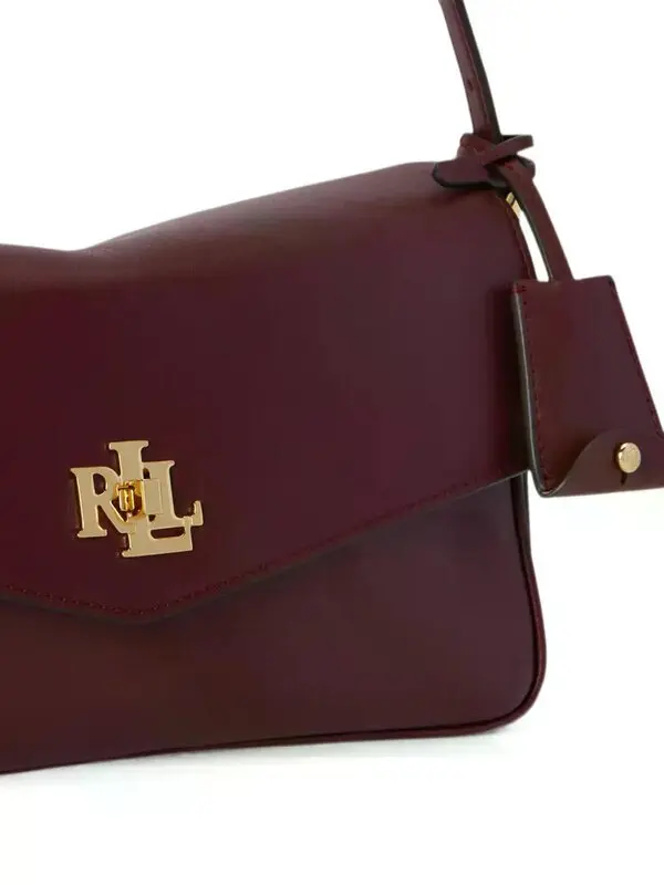 Ralph Lauren Logo-plaque Leather Shoulder Bag