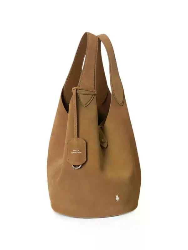 Polo Ralph Lauren Polo Play Suede Small Tote Bag