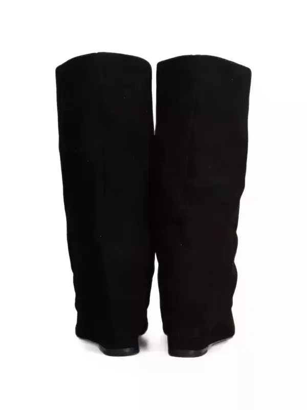 THE SELLER Pointed-toe Wedge Boots