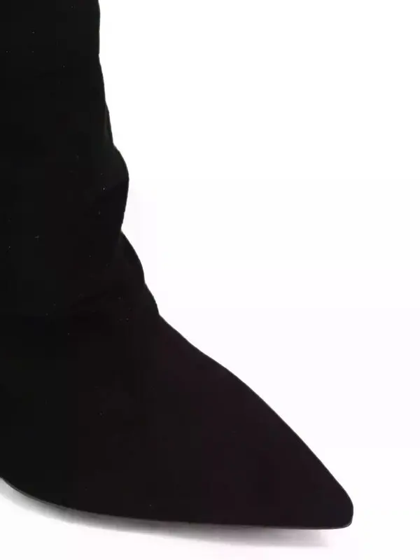 THE SELLER Pointed-toe Wedge Boots