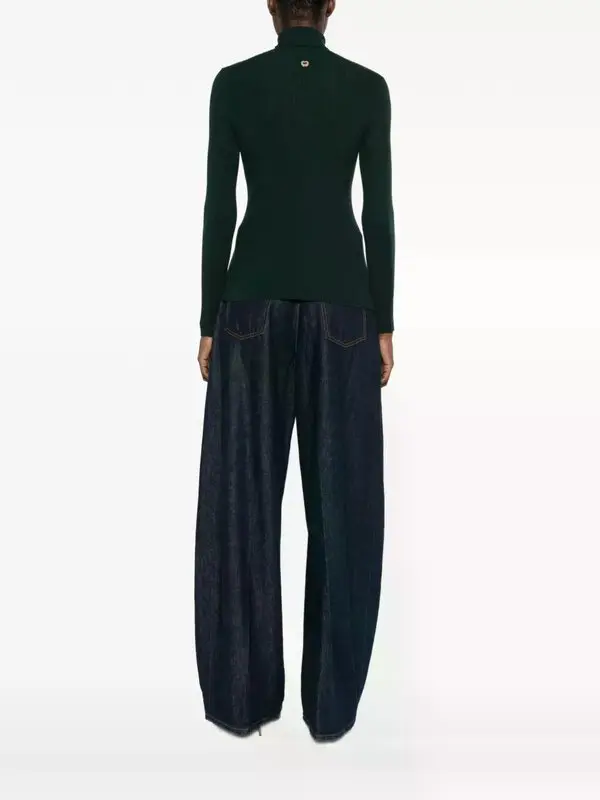 Maje Ribbed-knit Roll-neck Sweater