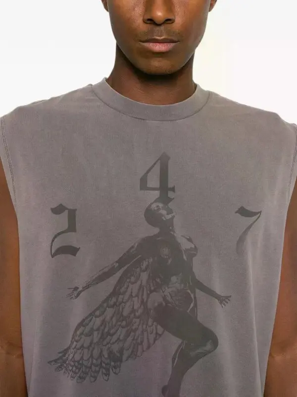 REPRESENT Graphic-print Tank Top
