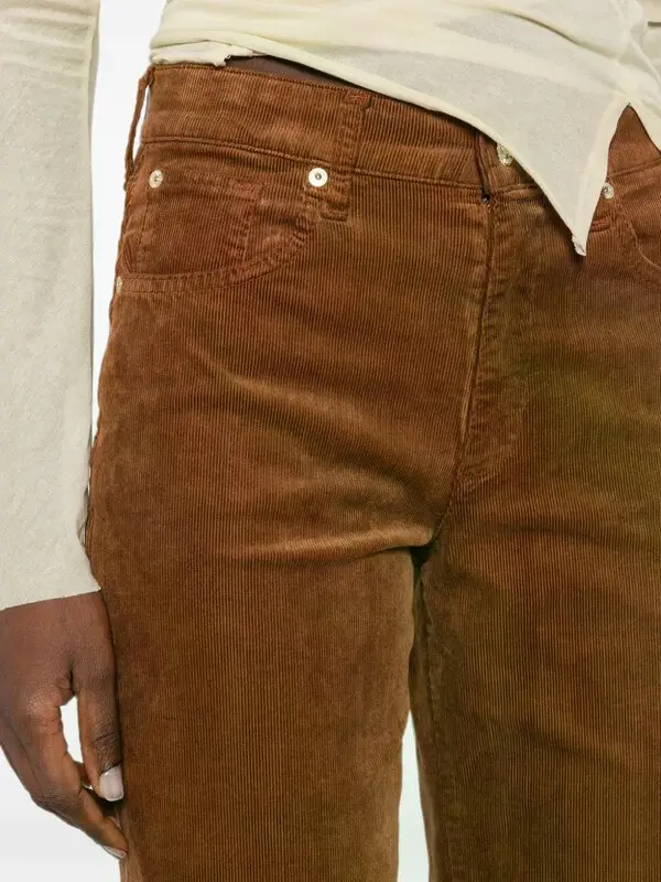 7 For All Mankind Corduroy Straight-leg Trousers