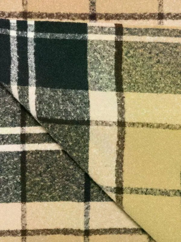 Barbour Deanna Tartan Fringed Scarf - Neutrals