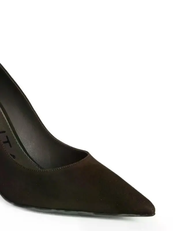 CHANTAL Pointed-toe Suede Pumps