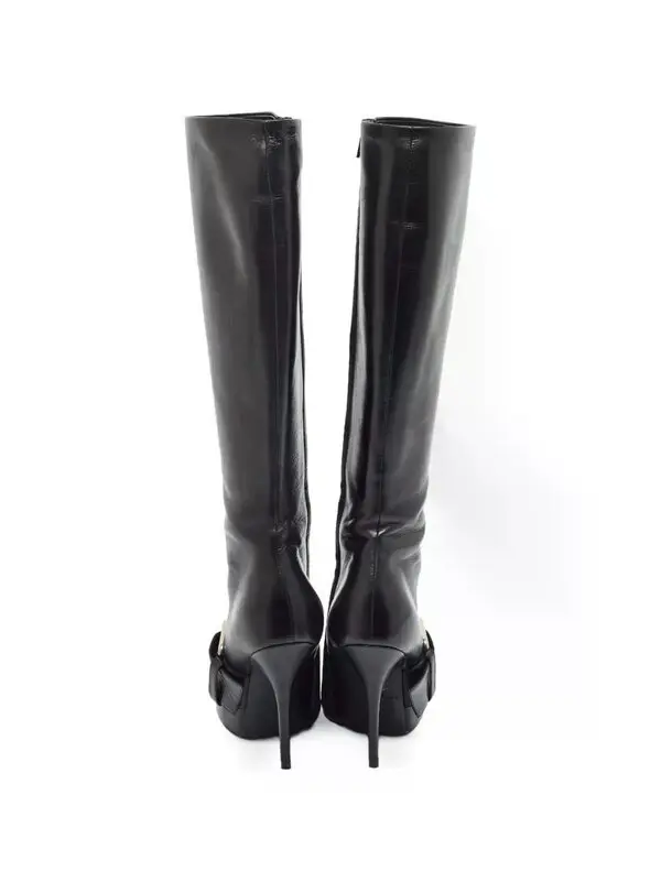 Balenciaga Knife Belted Knee-high Boots