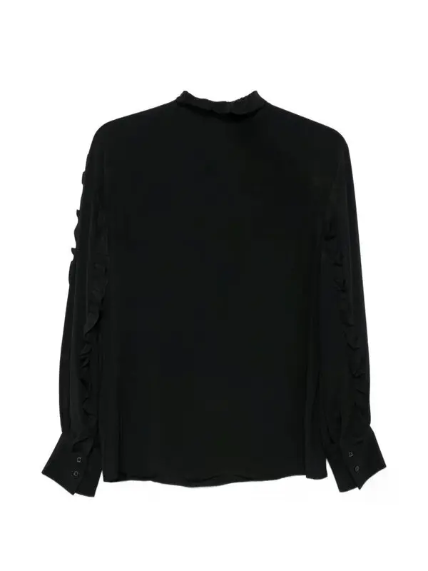 Seventy Ruffle-trim Pussy-bow Blouse