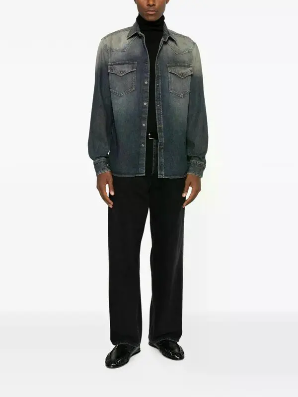 NINE:INTHE:MORNING Faded Western Shirt