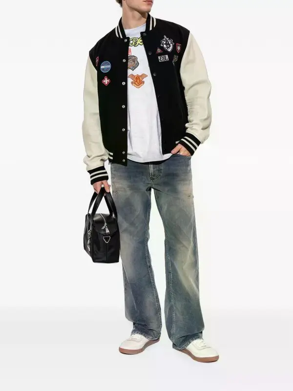 DIESEL® S-d-coffee Leather Sneakers