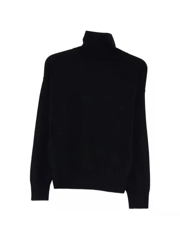 Seventy Button-fastening High-neck Cardigan