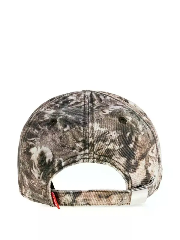 DIESEL® Logo Patch Tie-dye Baseball Cap