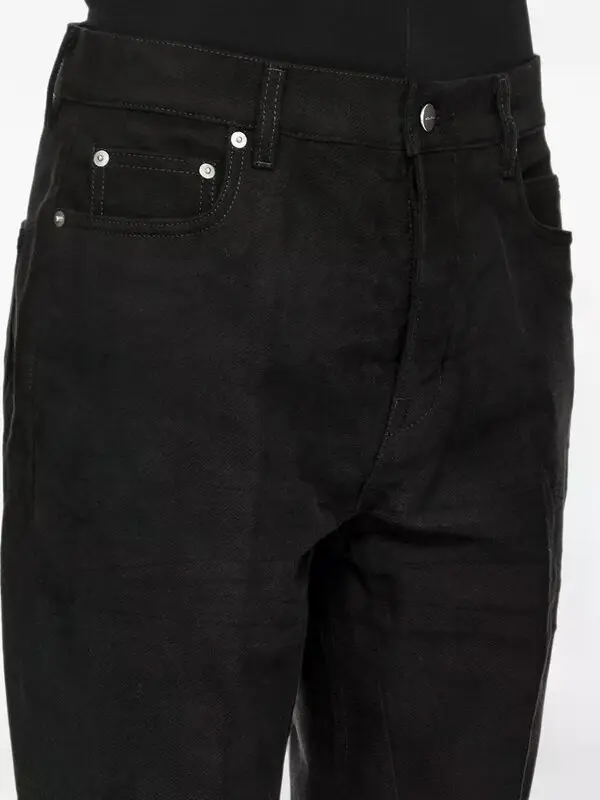 Rick Owens Raw-cut Cropped Trousers