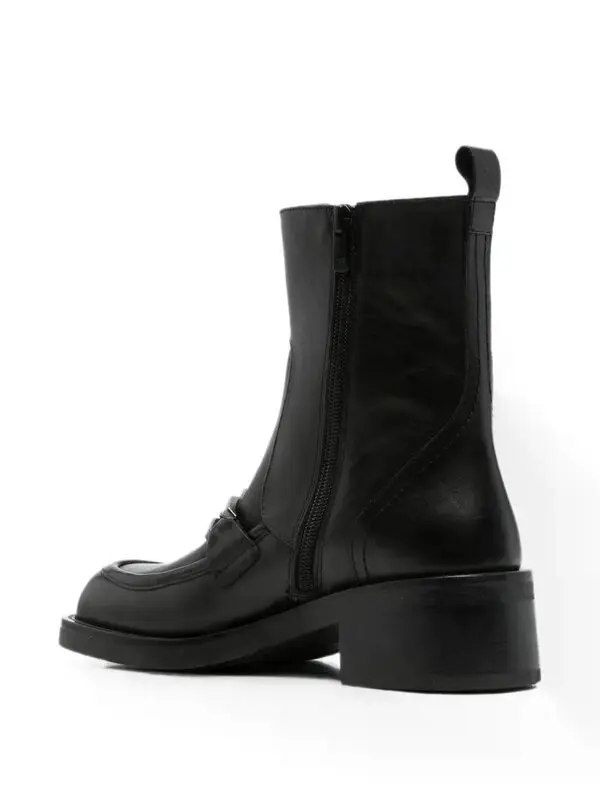 SERGIO MORETTI FIRENZE Chain-link Ankle Boots