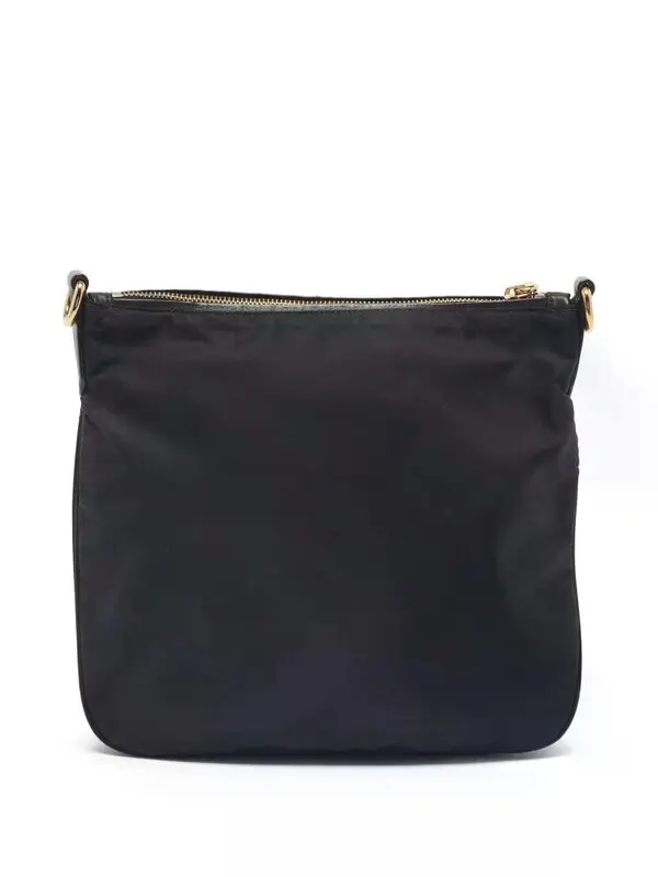 Prada Nylon Front Zip Crossbody Bag