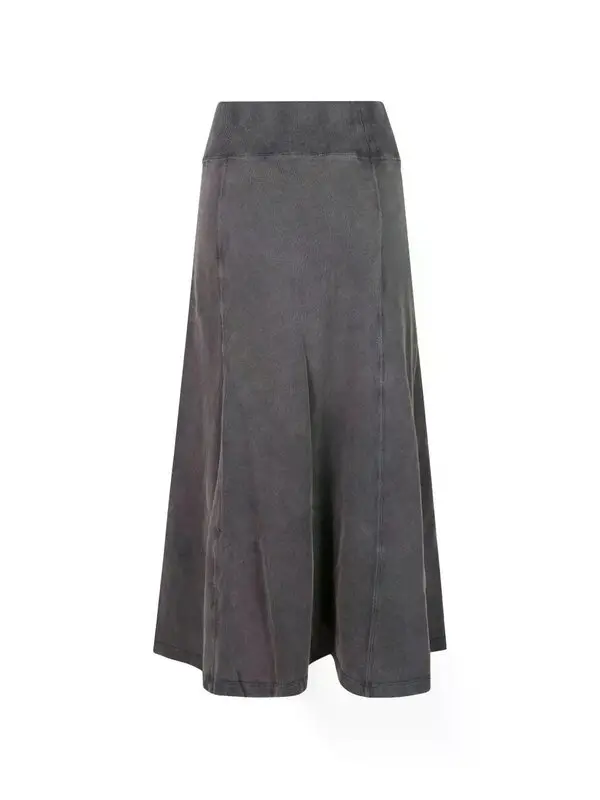 MARANT ETOILE Faded-effect Panelled Midi Skirt