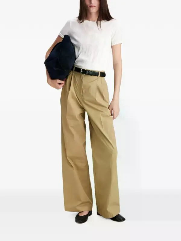 A.p.c. Ginny Pleated Trousers - Neutrals