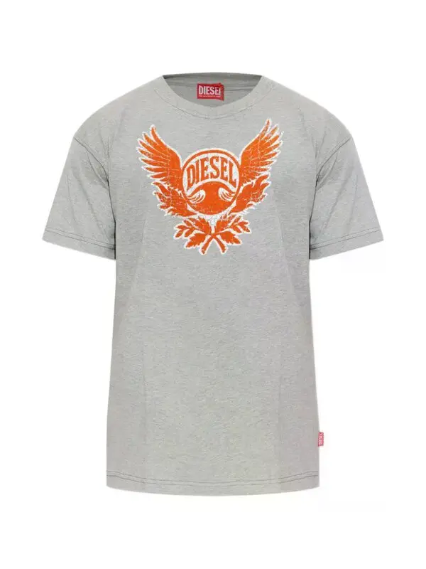 DIESEL® T-norm-aa4 Logo-print Cotton T-shirt