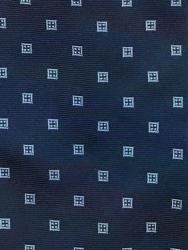Kiton Geometric-print Silk Tie