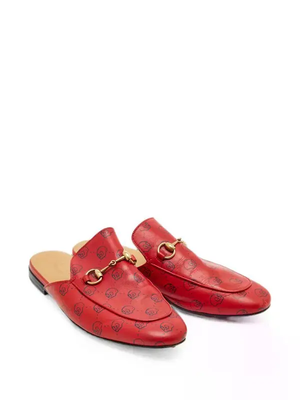 Gucci Princetown Horsebit Mules