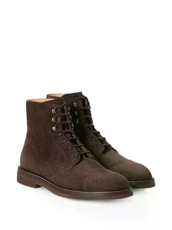 Brunello Cucinelli Suede Boots