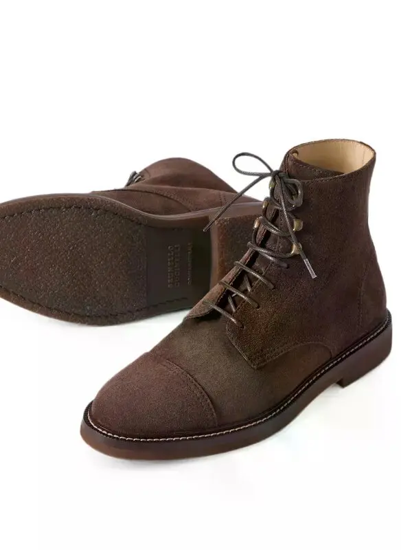 Brunello Cucinelli Suede Boots