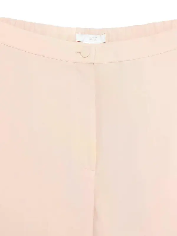 Marina Rinaldi Tailored Trousers With Elasticated Waistband - Pink