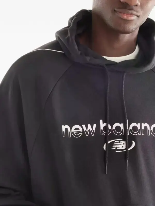 NEW BALANCE Trackside French-terry Crew Hoodie