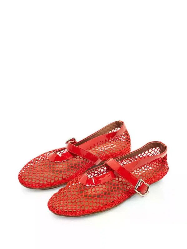 Alaïa Buckle-fastening Ballet Flats