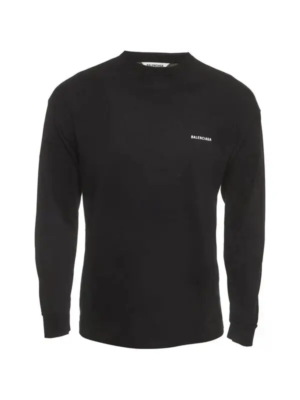 Balenciaga Logo-print Crew-neck T-shirt