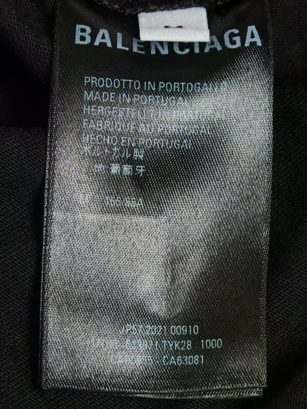 Balenciaga Logo-print Crew-neck T-shirt