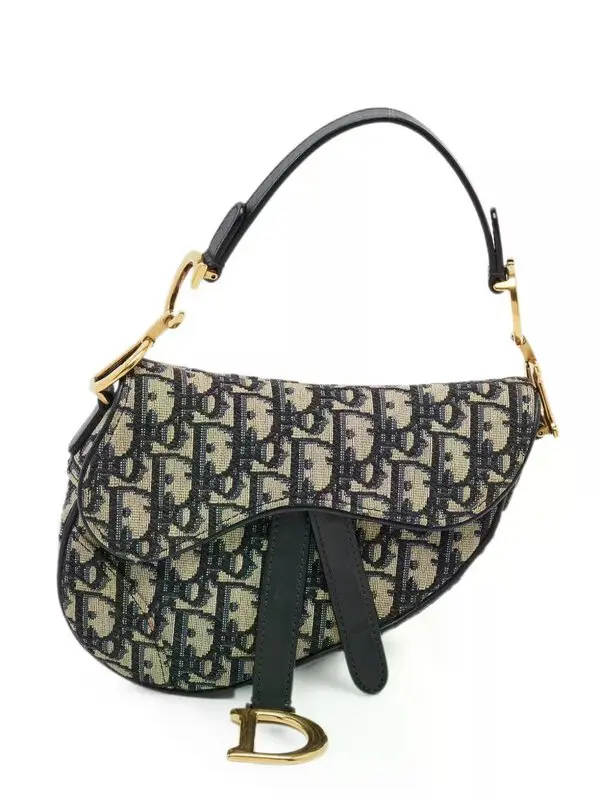 Dior 2018 Mini Saddle Oblique Shoulder Bag
