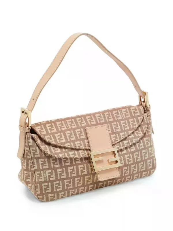 Fendi 2005 Baguette Zucchino Forever Shoulder Bag