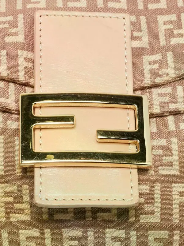 Fendi 2005 Baguette Zucchino Forever Shoulder Bag