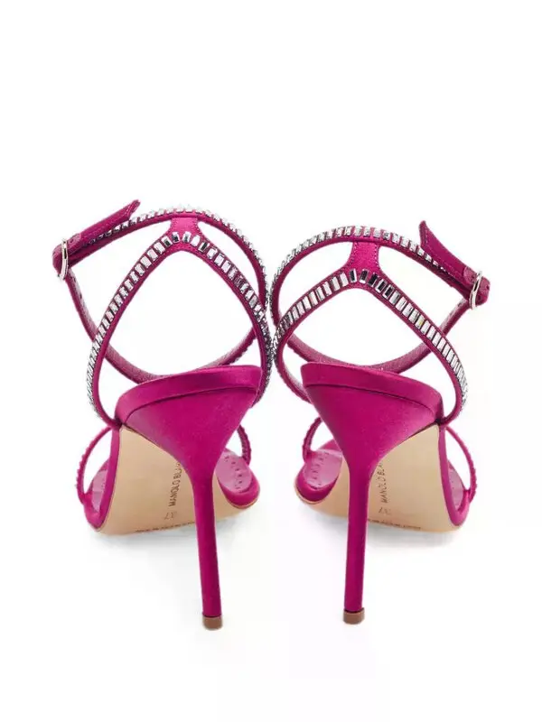 Manolo Blahnik Crinastra Ankle-strap Sandals