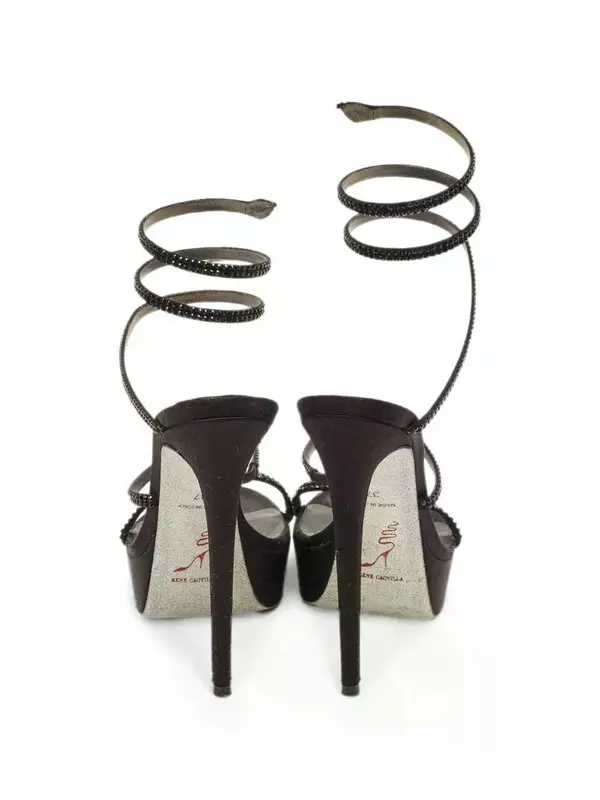Rene Caovilla Cleo Crystal-embellished Sandals
