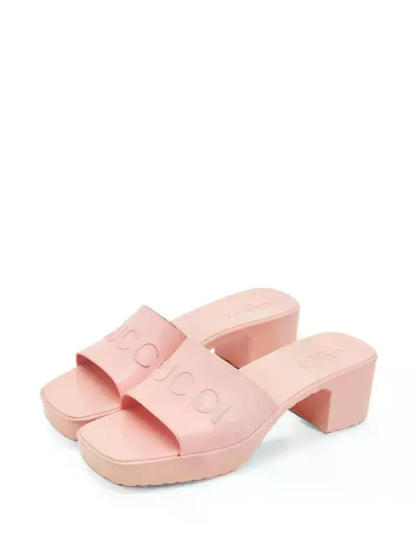 Gucci Logo-embossed Slide Sandals