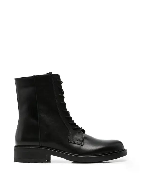 SERGIO MORETTI FIRENZE Lace-up Ankle Boots - Black