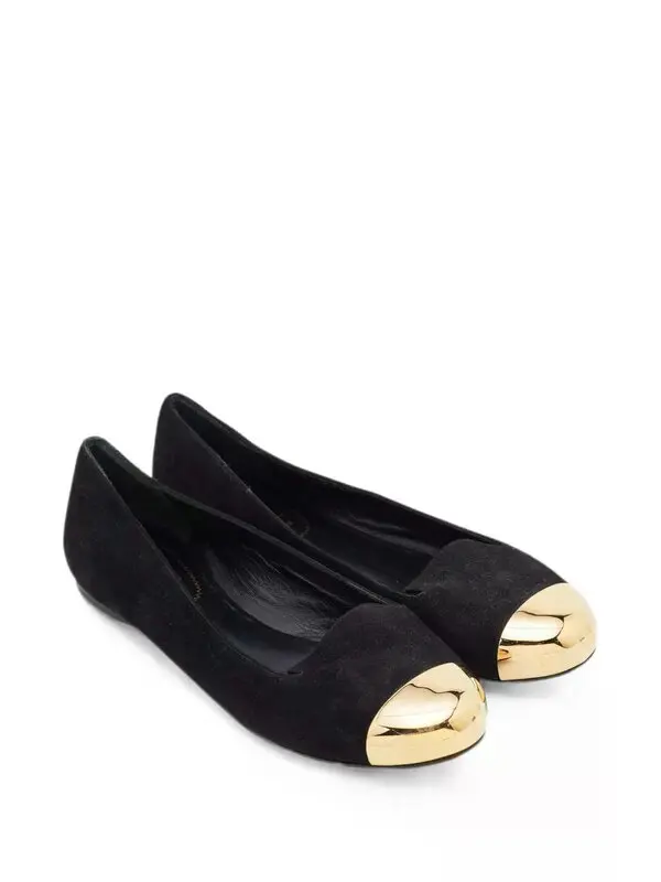 Saint Laurent Cap-toe Ballet Flats
