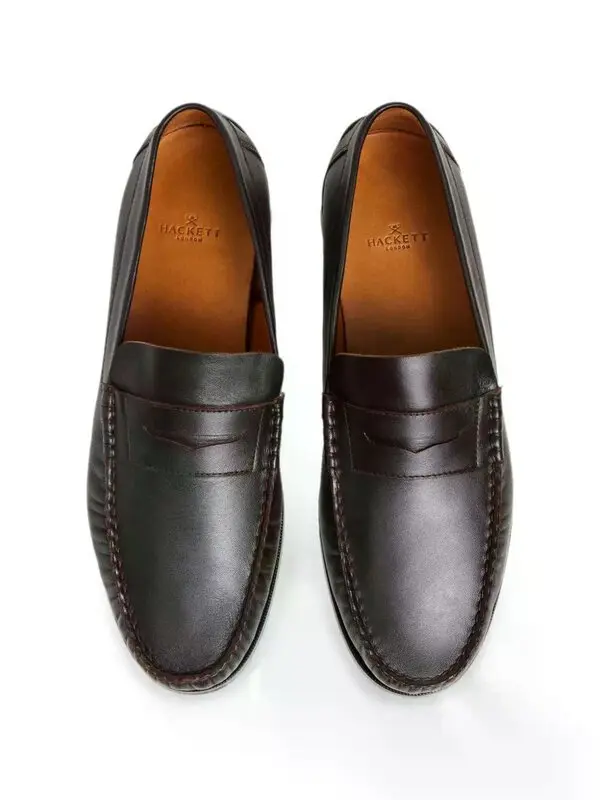 HACKETT LONDON Hand-stitched Saddle Loafers