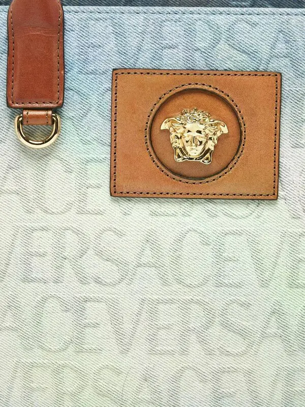 Versace La Medusa Ombre-design Tote Bag