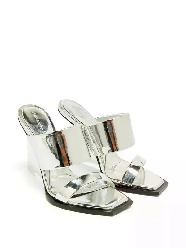 Alexander McQueen Bold Wedge Sandals