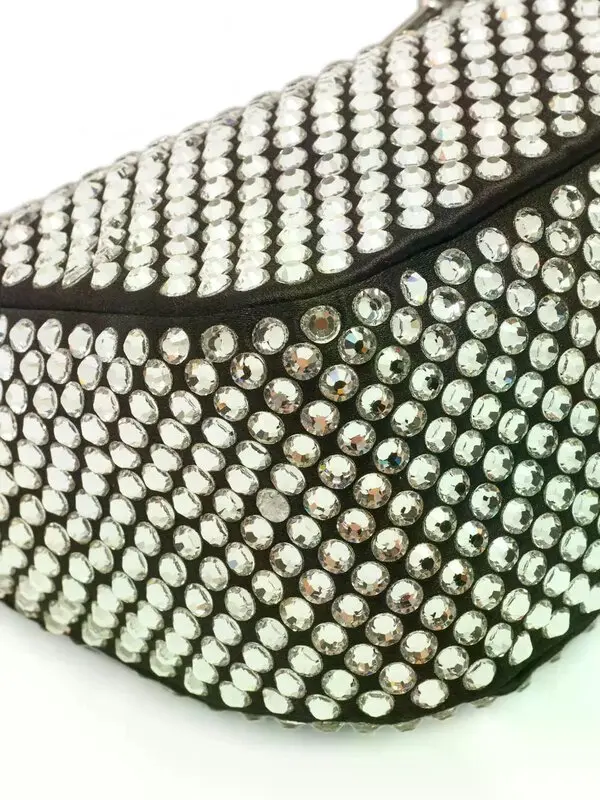 Prada Re-edition 2005 Crystal-studded Shoulder Bag