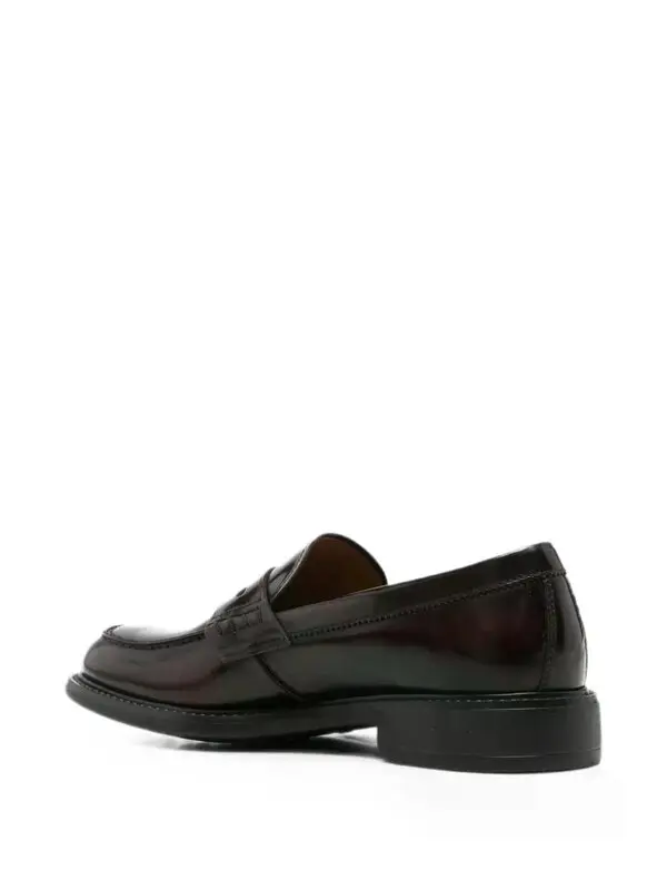 NEROGIARDINI Penny-slot Almond-toe Loafers