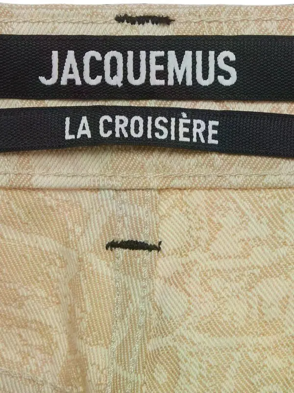 Jacquemus Le De-nîmes Crocodile-effect Jeans