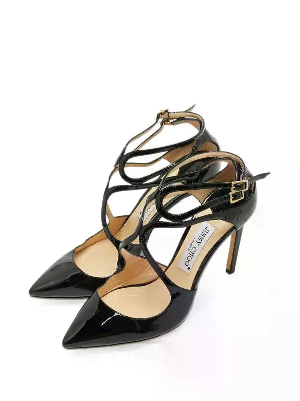 JIMMY CHOO Lancer Strappy Pumps