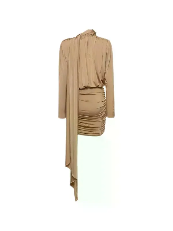 Magda Butrym Ruched Draped Mini Dress