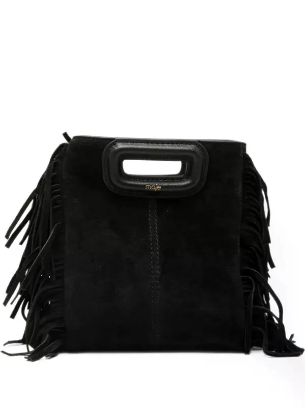 Maje M Fringe-detail Mini Bag