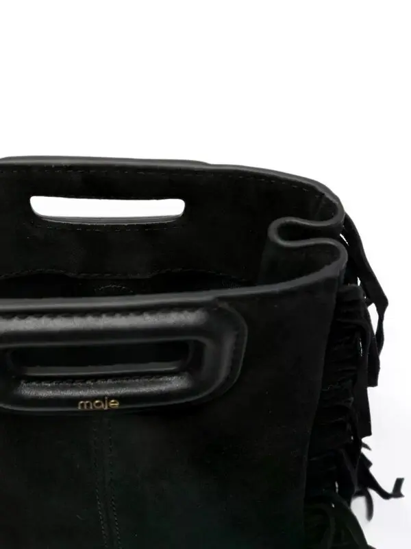 Maje M Fringe-detail Mini Bag