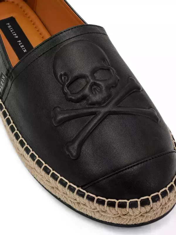 Philipp Plein Nappa-leather Espadrillas Skull